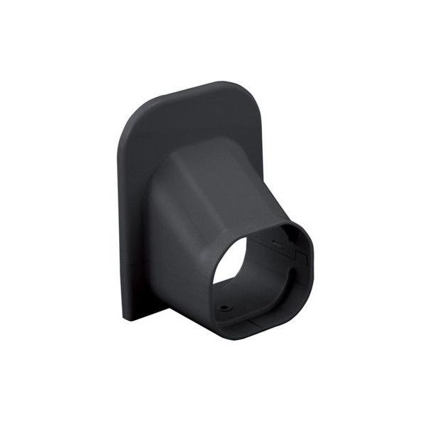 ●天井・壁面からの配管取り出し部用 ●色:ブラック ●適合本体:LD-70-K  【サイズ】 10cm 【入数】 1点 LDP70K