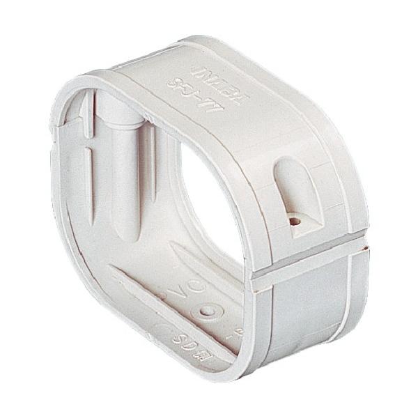 ■特徴 優れた基本性能と多彩なバリエーションでエアコン配管化粧カバーをリードするスリムダクトＳＤシリーズです。  ■用途 SF用直線継手。  ■材質 ポリ塩化ビニル(PVC)   【サイズ】 8.3cm 【入数】 1点 SFJ77B