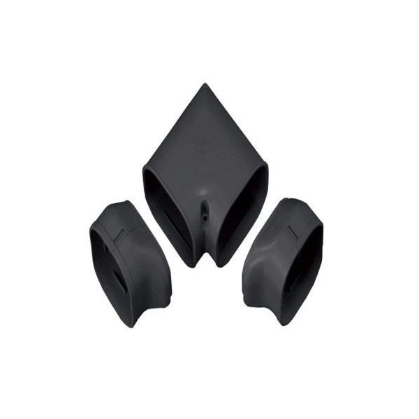 ●基本性能やユーザビリティーにはいっさい妥協せず機能と美しさを追求したスリムダクトシリーズの最高峰 ●ひねり90°曲り ●カラー:ブラック  【サイズ】 8.1cm 【入数】 1点 SN77K