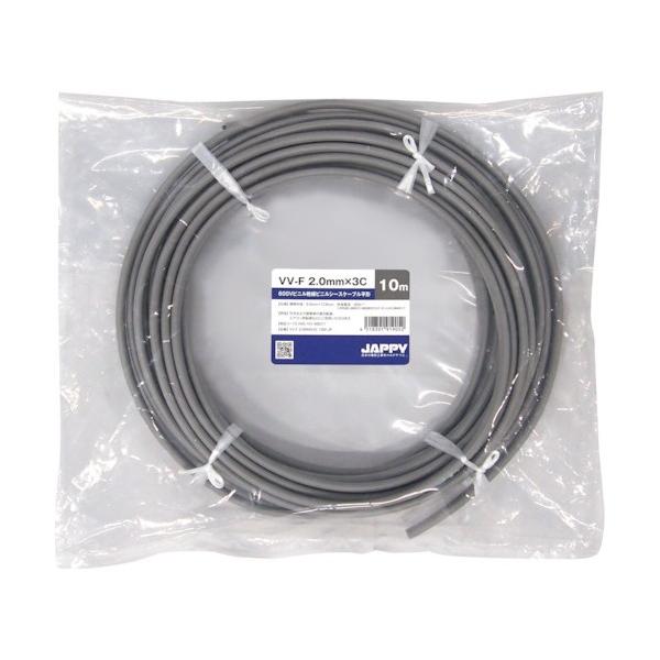 ■特徴 必要なときに必要な量だけお求めできる短尺サイズです。  ■用途 住宅および建築物の屋内配線、エアコン用配線などに。  ■仕様 絶縁体標準厚：0.8mm シース標準厚：1.5mm シース色：灰色 仕上外径（短径）：6.6mm 仕上外径...