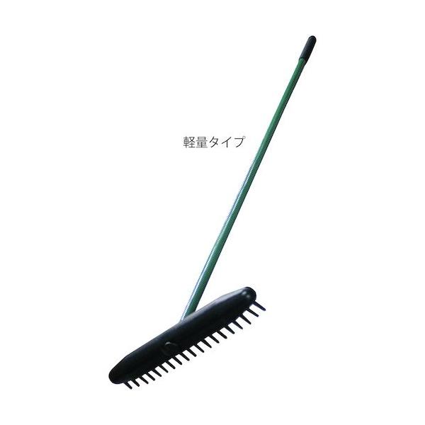 これまで柄と櫛の取り付けはボルトなどで固定しなければならず、 時間と手間がかかり大変な作業でした。 そこで、誰でも簡単にしっかりと固定できるよう設計致しました。 重量も約600gととても軽量の軽量タイプです。 岩崎製作所 IWA 岩崎 ゴル...