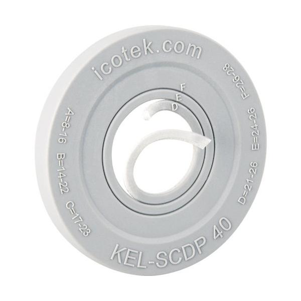 ■特徴 1個の膜付きグロメットで多種類の外径を保持できます。 外径5〜16mmの配線が可能、貫通穴25mmに押し込み施工です。  ■用途 動力線やキャプタイヤケーブル用  ■仕様 ハロゲンフリー シリコンフリー UL94-V0 ECOLAB...