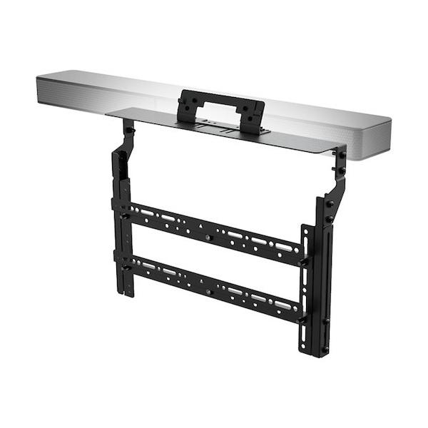 ■特徴 Bose Videobar VB1を32インチ以下（※推奨）のディスプレイに固定設置を可能にするマウントキットです。  ■仕様 Cisco社製 Webex Room Kit Mini用スタンド   【入数】 1点 TCVMVB122