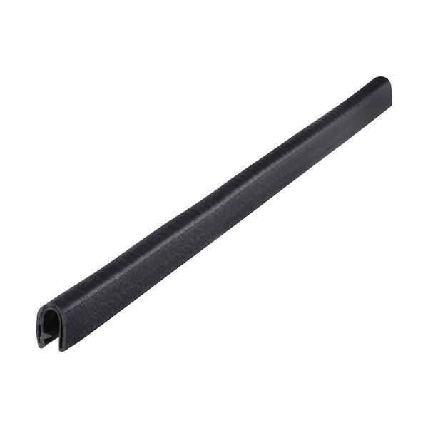 商品画像はイメージ画像です。実際とは異なる場合がございます。 ■特長 接着剤を使用せず取り付けができます。 ■用途 エッジ部の保護。 ■仕様 色:黒 長さ(m):1 B(mm):13.3 C(mm):2.2 r(mm):3.6 t(mm):...