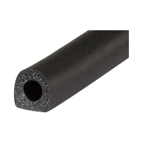 ■特徴 粘着テープ付で簡単に取り付けができるクッション材です。 扉部の防塵対策に最適です。  ■仕様 硬度(ショア)：A20〜30 粘着テープ有無：強力    【入数】 1本 TRS12L60