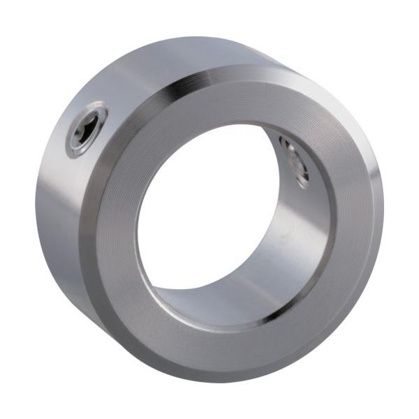 ■特長 止めねじで取り付けるスタンダードタイプです。  交換時に便利な型番マーキング付きです。  ステンレスボルトには焼け付きを防止する、テフロン系コーティングが施されています。  ■用途 ベアリングとシャフトの固定。  ■仕様 内径(mm...