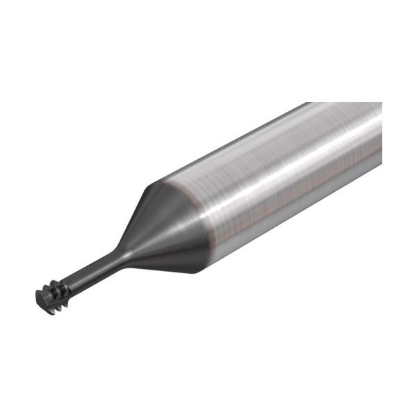 ■特徴 鋼の小内径UNねじ切り加工用です。  ■用途 ねじ切り加工用。  ■仕様 ミルスレッド／超硬エンドミル   【入数】 1点 MTECS06021C840UN