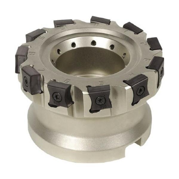 商品画像はイメージ画像です。実際とは異なる場合がございます。 ■特徴 90°リードチップ縦付けミーリングカッター 金型成形ブレーカーでポジティブすくいを実現。 縦付きチップは厚みが大きく、高強度で高送りが可能で生産性が向上します。 セルフバ...