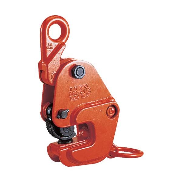 商品画像はイメージ画像です。実際とは異なる場合がございます。 ■特徴 形鋼の吊り上げや引き起こしに適したクランプです。 I形鋼のようなフェースの短いものにも使用できます。 フェイス幅100mmのI形鋼に使用可能です。  ■用途 形鋼（山形鋼...