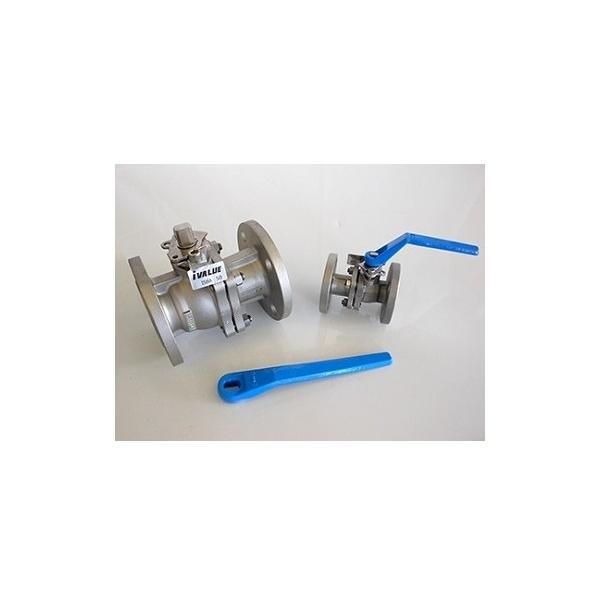 ●10Kフランジ型ボールバルブ 本体寸法(幅): 100 本体寸法(奥行): 156 本体寸法(高さ): 140   【サイズ】 15A 【重量】 2.2 【入数】 1点 ISBA