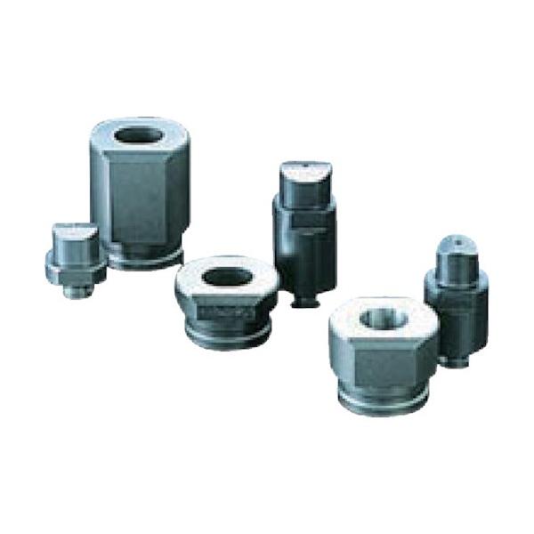 商品画像はイメージ画像です。実際とは異なる場合がございます。 ■特徴 刃に若干のテーパー加工を施しており、部材の噛み込みを防ぎます。  ■用途 フラットバーやアングル、溝形鋼等の穴あけに。  ■仕様 長穴ポンチAH16.5x20.0  ●長...