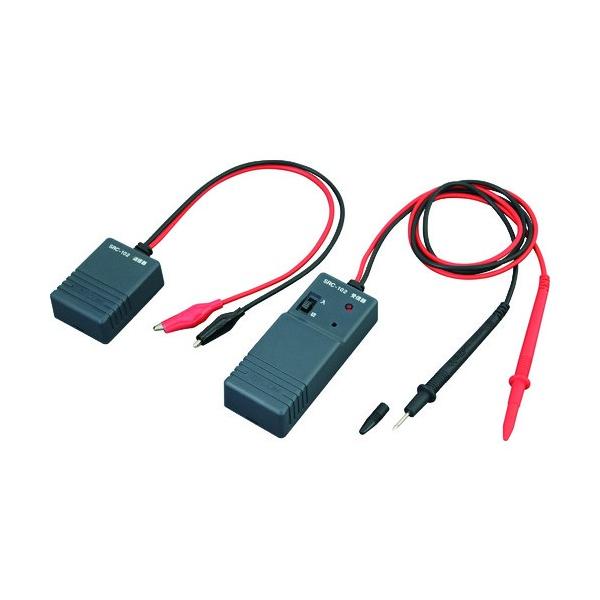 ■特徴 ひとりですばやく配線チェックができます。 配線探査：音と光（LED）で表示するので、確実な探査ができます。 導通チェック：電球や電気器具のコードの導通チェックが可能です。  ■用途 配線経路の探査・導通チェックに  ■仕様 配線チェ...