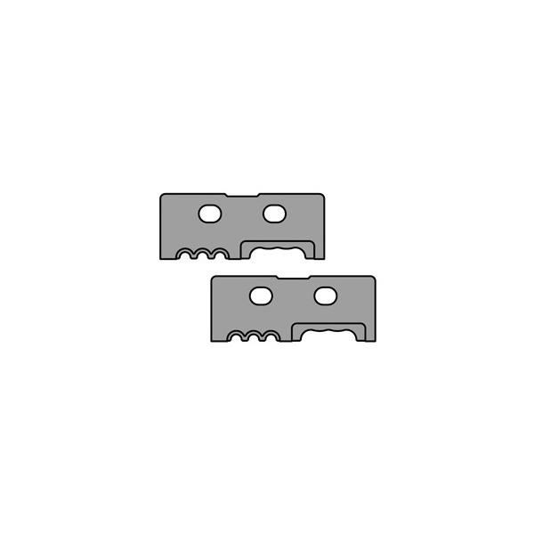 エコエフリッパーEVF-400用替刃 上下2枚セット メーカー名:ジェフコム、デンサン   【入数】 2 EVF400P