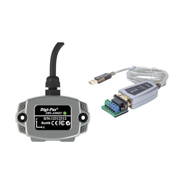 ■特徴 2軸傾斜角同時測定、水平面角度・勾配測定、振動測定、ロギング、分析機能を備えており、リアルタイムでの精密データ収集が可能なため、データ分析やレポートなどに最適です。 Digi-Pas 2軸傾斜センサーのシステムは最小読取値0.01°...