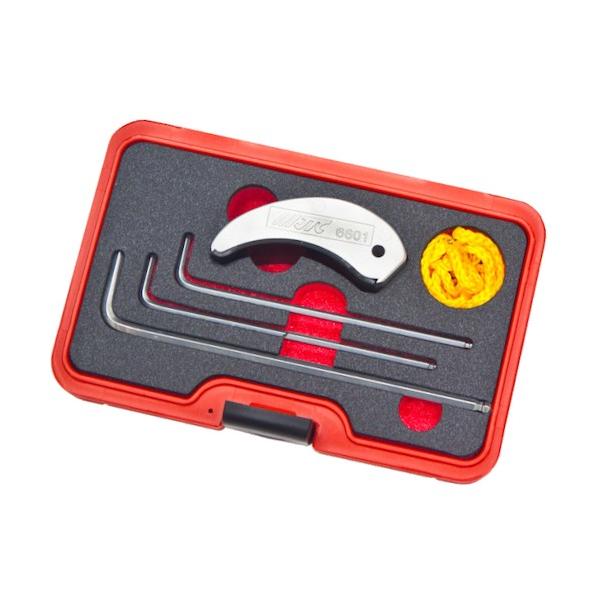 ■特徴 各種整備用途にお使いいただけます。  ■用途 補機ベルトとウオーターポンププーリーの間に差込みオートテンショナーを動かし固定します。 2012年10月〜　セレナ型式：C26・C27　エンジン型式：MR20DD-SM23・MR20DD...