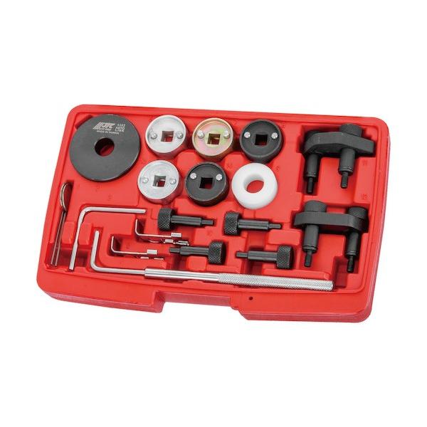 ■特徴 各種整備用途にお使いいただけます。  ■用途 タイミングベルト交換時のカムシャフト固定及びアジャスト、バルブタイミング確認に使用します。 適合エンジン:BYT、BZB、CABA、CABB、CABD、CADA、CAEA、CAEB、CA...