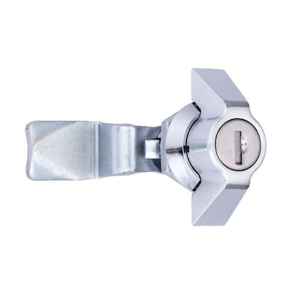 ■特徴 左右兼用型です。 Oリング、防水パッキンを備えた防水タイプです。 防水規格:IPX3相当 ■用途 配電盤、分電盤、制御盤、設備等 ■仕様 同一鍵番号:No.4444 ■材質 亜鉛ダイカスト(ZDC) クロームメッキ ■付属品 シリン...