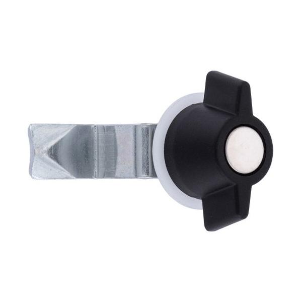 ■用途 配電盤扉、分電盤扉、設備等 ■材質 ポリアミド(PA)+亜鉛ダイカスト(ZDC) 仕上げ:黒色 ■付属品 専用止金1個 ■注意 右勝手のみの取り扱いです。    【カラー】 黒 【重量】 70G 【原産国】 000 PH122