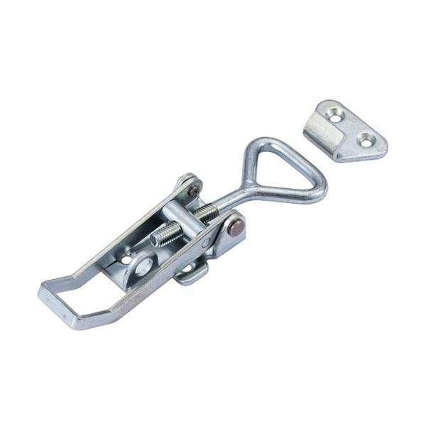 ■特徴 締めしろの調整ができます。 ■用途 各種ボックス、機械 ■仕様 許容荷重(N)220 ●箱入数:30個 ■材質 本体:冷間圧延鋼板（SPCC） 仕上げ:亜鉛メッキクロメート処理    【重量】 51G 【原産国】 000 PP105K3