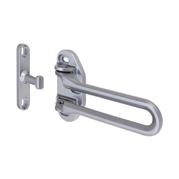 ■特徴 左右兼用型です。 外開き用です。 ■用途 玄関ドア ■材質 亜鉛ダイカスト（ZDC） 仕上げ:サテンクロームメッキ    【重量】 217G 【原産国】 000 PT291