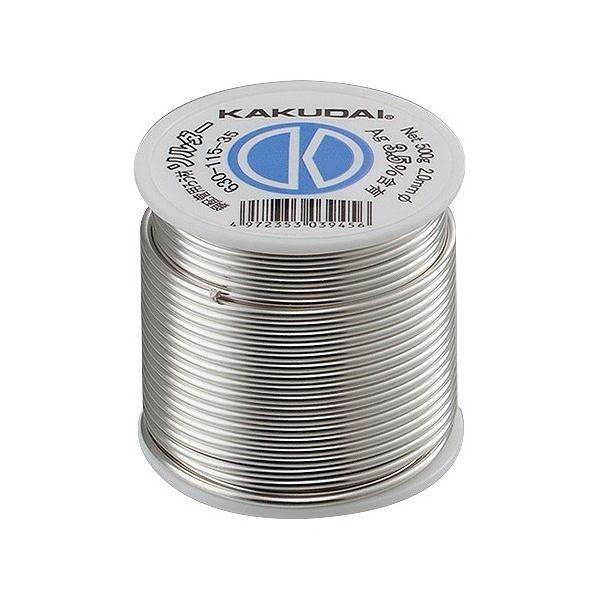 銀の含有量(％):3.5  ●給水、給湯、排水、通気、暖房用銅配管のろう材です。 ●質量500g   【入数】 1個 63011535