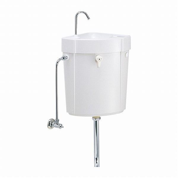 ●簡易トイレ用ロータンクセット ●左給水、右給水のどちらにも使用できます。 ●呼径:38 ●材質:タンク/ABS、ボールタップ/POM・ABS・黄銅、管/黄銅 ロータンク  【入数】 1点 47064338