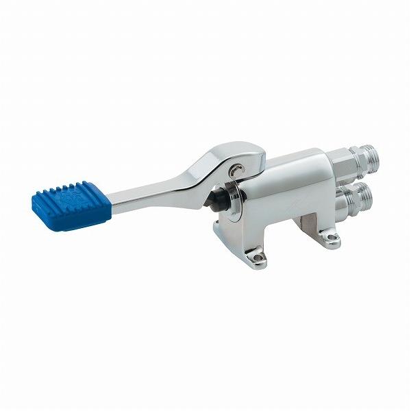 ●レバーを押しているあいだ、吐水をします。 ●配管の接続はブレードフレキを使用してください。 ●ビス・プラグ付き ●呼径:13 ●材質:黄銅   【入数】 1個 785600