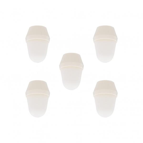 パイプの先端に差込んで使用する水道水ろ過用フィルターの5個入りです。 【特長】 ◆先端にふくらみのある外径16ミリ〜19ミリのパイプに取付できます。 ◆水ハネを防ぎ、水の汚れを取除きます。 【注意】 フィルターが色変わりしたら、新しいものと...