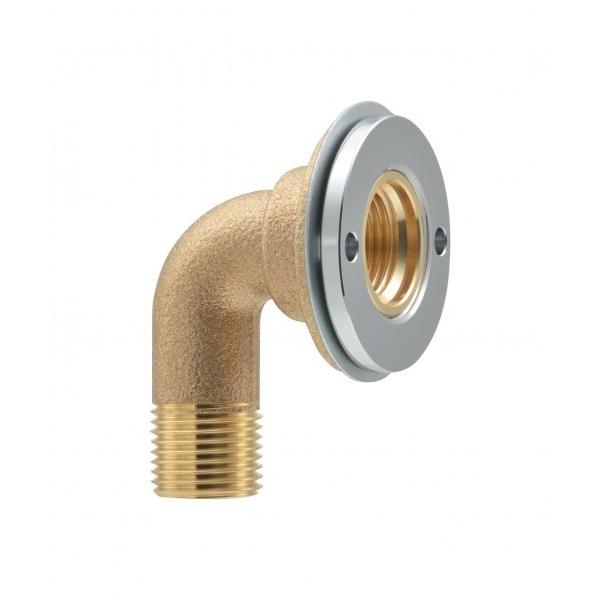 配管穴に取付け、Rp1/2ネジを取出すための壁用ユニット取出し金具です。 特長:締付けには排水口レンチ(GA-KH015)などをご使用ください。 フットバルブと組合わせることで、蛇口のハンドルに触れることなく衛生的に吐水・止水することができ...