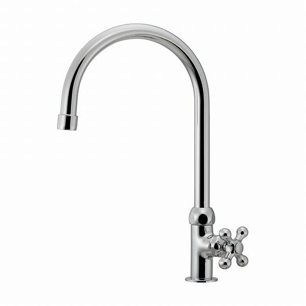 ●取付穴径22〜27ミリ・厚5〜35ミリ。 ●固定コマ仕様。 ●蛇口直結型の浄水器を取付ける空間を確保した水栓。 ●泡沫吐水。   【入数】 1個 70081813