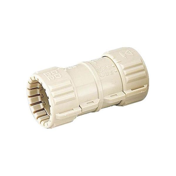 商品画像はイメージ画像です。実際とは異なる場合がございます。 ●サヤ管同士の接続用。 ●サヤ管呼:28   【サイズ】 サヤ管外径28ミリ 【入数】 1点 68205628