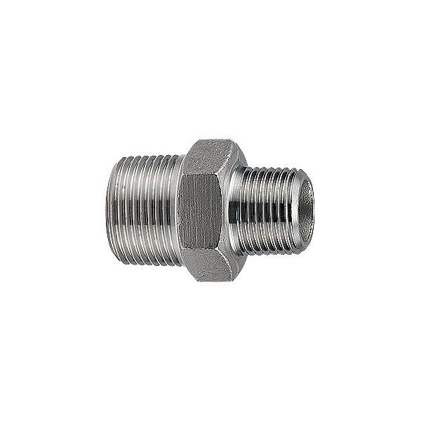 商品画像はイメージ画像です。実際とは異なる場合がございます。 ●ステンレス継手・ニップル管。 ●材質:SUS304   【入数】 1点 647450X25