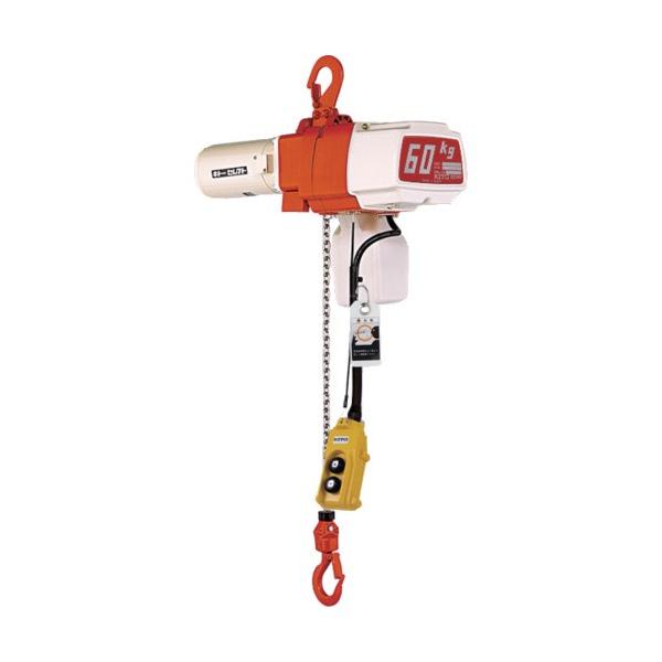 ■特徴 パワーとスピードを兼ね備えた小容量タイプです。 メカニカルブレーキ付です。 上限リミットスイッチ・過巻防止装置付です。 強力ロードチェーン使用しています（特殊防錆処理の合金鋼焼き入れチェーン）。  ■用途 高速巻き上げ、巻き下げで作...