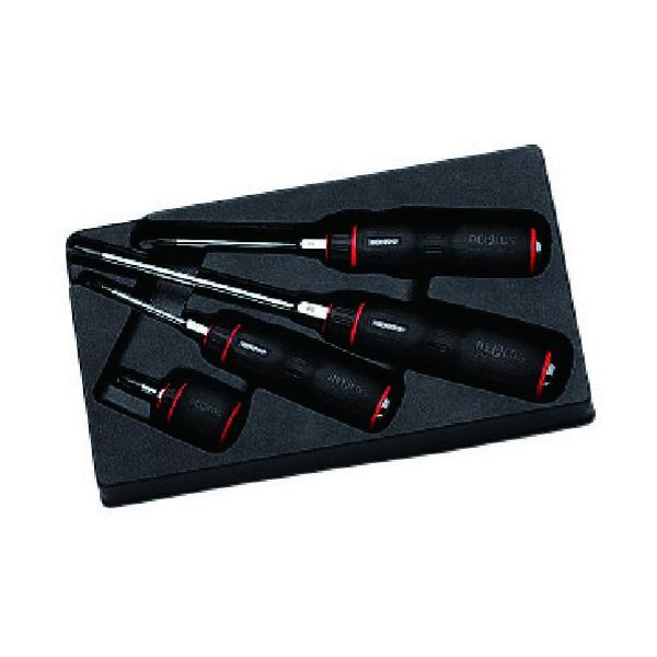 商品画像はイメージ画像です。実際とは異なる場合がございます。 グリップは早回しのしやすい四角形状です。 二重構造のグリップの採用により、より良いフィット感を創出しています。 先端はマグネット付です。 軸は貫通タイプでグリップエンドは座金付き...