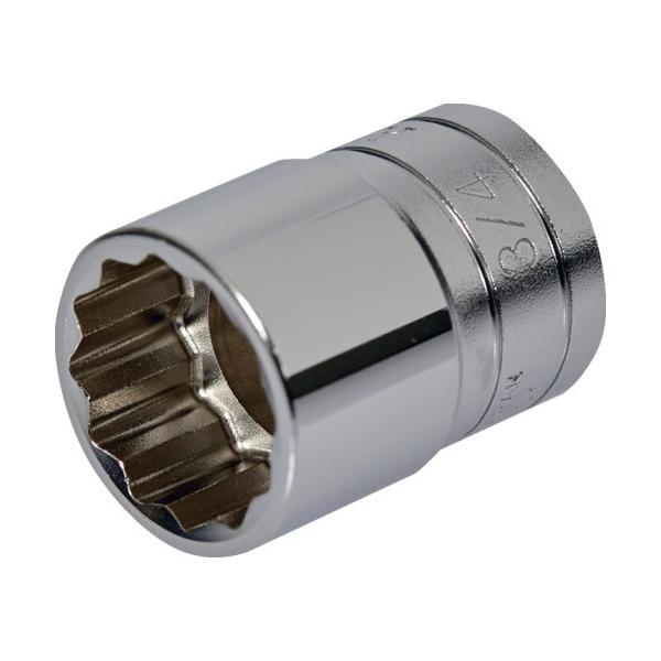 口径部と差込角に応力の集中を防ぐことでボルト・ナットのエッジを傷めにくくし、より確実な締め付け・緩め作業が行えるパワーフィット形状を採用しました。 従来品に比べ全長が短いコンパクト設計で、狭い場所での作業も容易なスタンダードタイプです。 用...