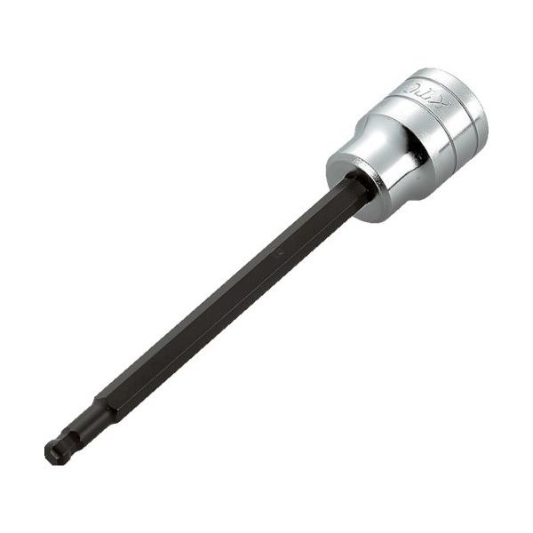 商品画像はイメージ画像です。実際とは異なる場合がございます。 ビット部は差込式で交換が可能です。 ロングボールポイントタイプです。 差込角側は応力の集中を防ぐパワーフィット形状を採用しています。 交換ビット品番:T-06BPL 差込角(mm...