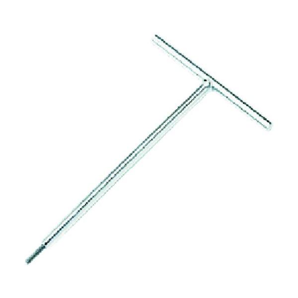 T形ハンドルで早回し作業に適しています。 奥深い箇所に取り付けてある六角穴付ボルトの脱着に便利です。 用途 汎用工具 ボルトの回転方向に力を加えてください。 全長(mm):225 全幅(mm):130 対辺寸法(mm):4.0   【サイズ...