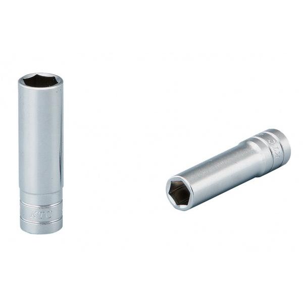 6.3sq.ディープソケット(六角)袋入り 差込角(mm):6.35 対辺形状:6角   【サイズ】 6mm 【入数】 1個 B2L06S