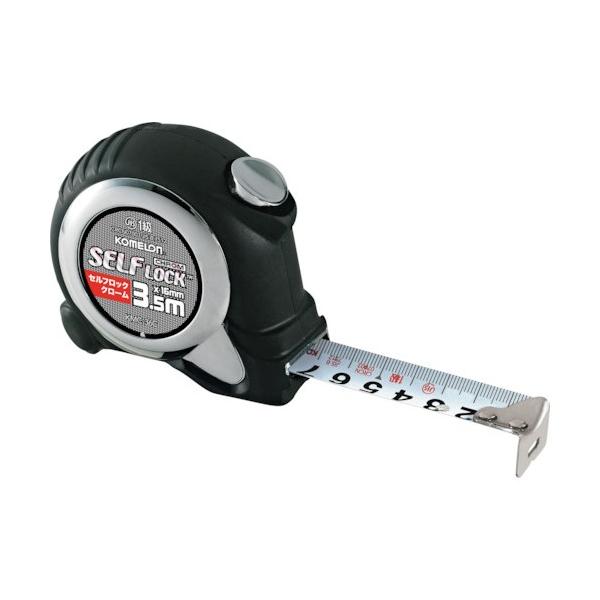 ●安全で便利なオートストップ機能が付いたメジャーです。 ●長さの測定。 ●握りやすく、衝撃に強いラバーグリップを採用しています。 ●押せば引きこむ、離せば止まる安全設計です。 ●摩擦に強いナイロンコートテープです。 ●テープ幅:16mm ●...