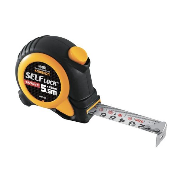 ■特徴 テープを出したら自動で止まるオートストップ設計です。 ボタンを押すと巻き戻せます。 ラバーグリップにより、握り易く、衝撃に強いです。  ■仕様 ベルトクリップ付 片面目盛 テープ色：白（表） JIS1級  ■材質 ケース：ABS樹脂...