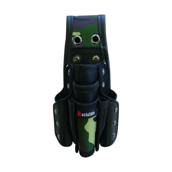 ■特長 軽くて、丈夫で、使いやすい、迷彩柄の7丁差ツールケースです。  ■用途 7丁差ツールケース用。  ■仕様 色:迷彩グリーン 形状:ツールケース7丁差 幅(mm):120 奥行(mm):80 高さ(mm):260 ベルト通し幅(mm)...