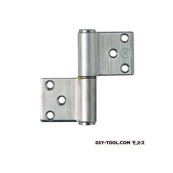 【材質】 羽根:SUS304 軸芯:SUS304 ワッシャ:SUS304 【付属品】 ステン+皿小ネジ M5×10（D=8） 旗丁番 旗蝶番 蝶番 ちょうつがい ヒンジ  【サイズ】 3×76mm 【カラー】 HL 【入数】 1枚 K33A76R