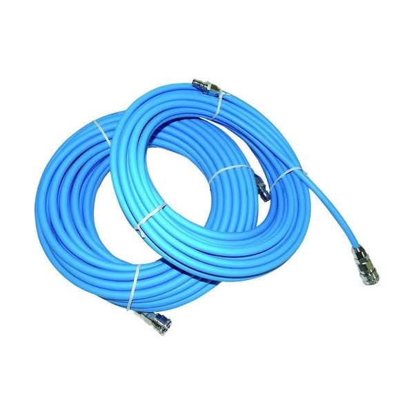 商品画像はイメージ画像です。実際とは異なる場合がございます。 ■特徴 プラグ・ソケットが付いており、即、作業に対応出来ます。 柔軟性に優れるソフト素材により、作業の効率が向上します。  ■仕様 ホース径：6.5×10 許容曲げ半径：40mm...