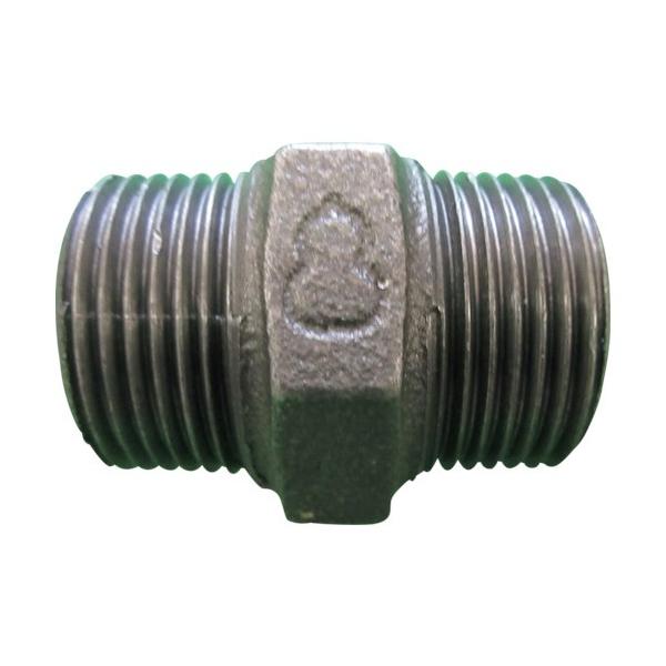 ■特徴 粘り強く強靭さが特徴な「マレブル」製の継手です。 ■用途 水・空気・油・蒸気・ガス用。 ■仕様 JIS B2301規格品 ■材質 黒心可鍛鋳鉄（FCMB）    【重量】 379G 【原産国】 日本製 NI40ABK