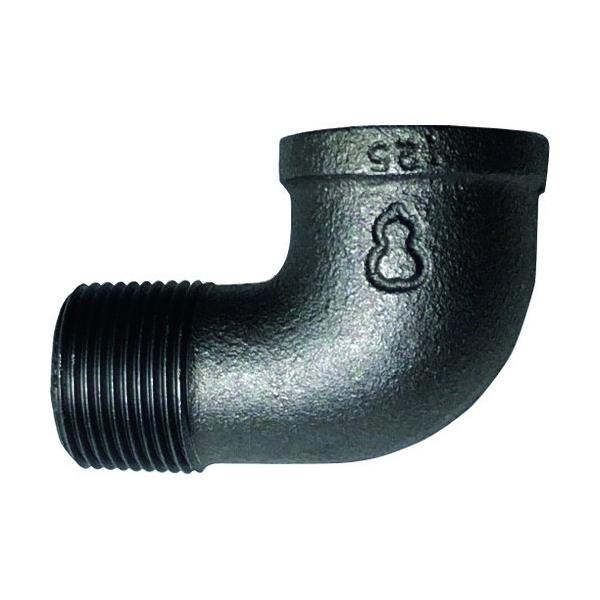 ■特徴 粘り強く強靭さが特徴な「マレブル」製の継手です。 ■用途 水・空気・油・蒸気・ガス用。 ■仕様 JIS B2301規格品 ■材質 黒心可鍛鋳鉄（FCMB）    【重量】 44G 【原産国】 日本製 SL8ABK