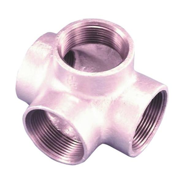 ■特徴 粘り強く強靭さが特徴な「マレブル」製の継手です。 表面処理は環境負荷を軽減した「優めっき」（RoHS対応）を採用しています。 ■用途 水・油・蒸気・ガス用。 ■仕様 JIS B2301規格品 ■材質 黒心可鍛鋳鉄（FCMB）    ...