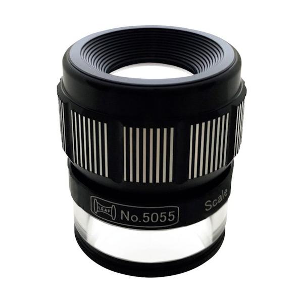 ■特徴 0.1mm間隔のスタンダードスケール（S-200）標準装備しています。 光学アクロマートレンズを採用しています。  ■用途 各種検査物の測定に最適。  ■仕様 ワークディスタンス(mm)：20 ●倍率(倍):10 ●レンズ寸法(mm...