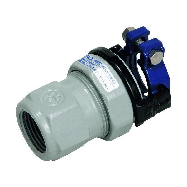 商品画像はイメージ画像です。実際とは異なる場合がございます。 ■特徴 簡単に早く管接続ができます。 パイプを突っ込んで締めるだけで施工完了です。 伸縮可とう機能があり外力を吸収できます。 取り外し、再施工が簡単にでき、補修材料にも適していま...