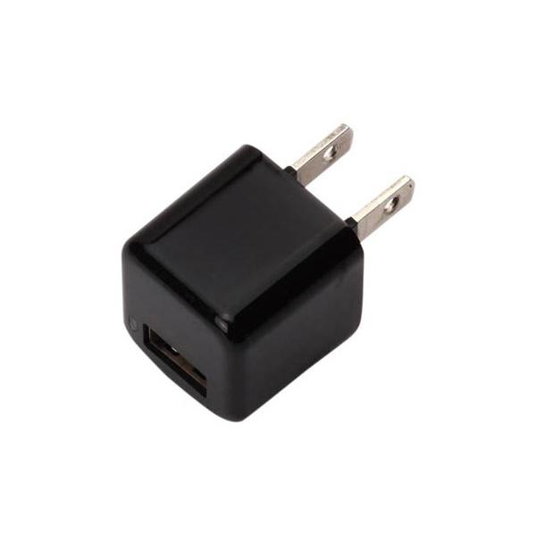 ●定格出力:DC5V 1A(1ポート) ●定格入力:AC100〜240V 50/60Hz ●大きさ:27×27×28mm 21g   【重量】 21g 【入数】 1個 PGUAC10A01BK