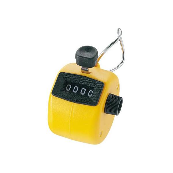●カラフルで軽量なプラスチック製の数取器です。 ●押しボタンにはゴムを巻いていますので、押しやすく疲れません。 ●カラー:イエロー ●測定範囲:0〜9999 4桁 ●機能:ゼロ復帰装置 ●材質:ABS樹脂 数取器 カウンター カウンターハン...